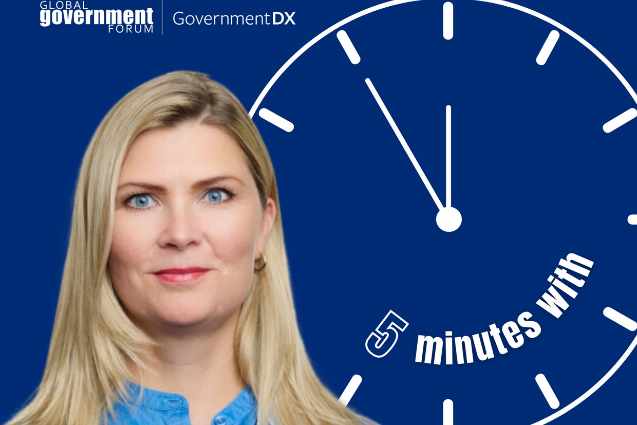 Five minutes at GovernmentDX with Iceland’s Vigdís Jóhannsdóttir