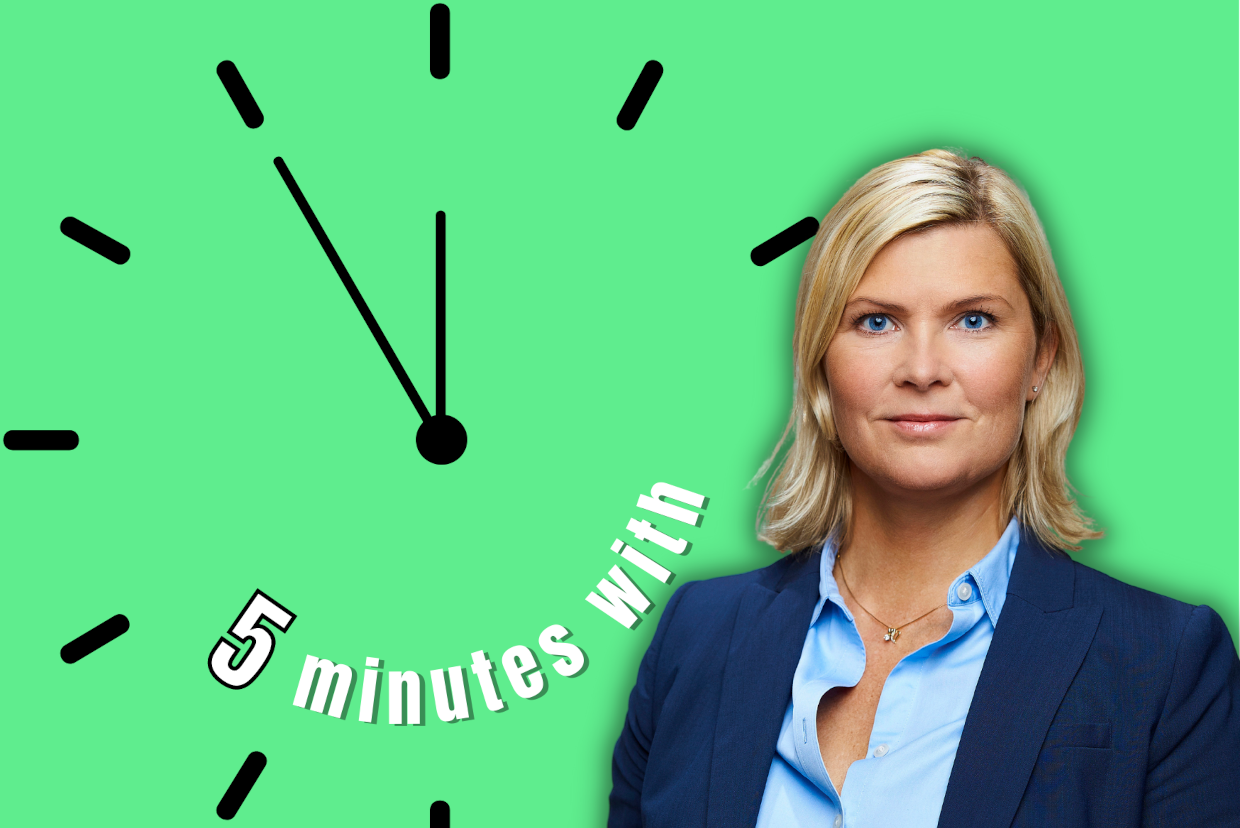 Five minutes with Iceland’s Vigdís Jóhannsdóttir
